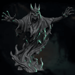 Wraith | D&D Miniature for Ravenloft Campaigns – MitzNSimz