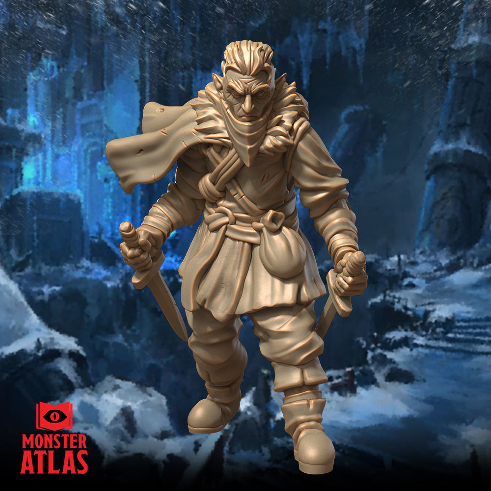 Northern Thief 01 D&D Miniature by Monster Atlas – MitzNSimz