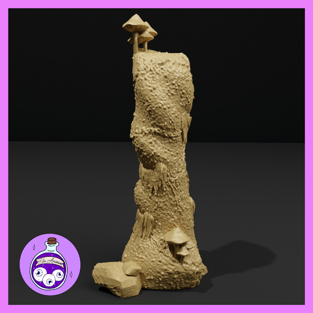 Cavern Column 3 D&D Miniature by Ella's Arcanum MInis – MitzNSimz