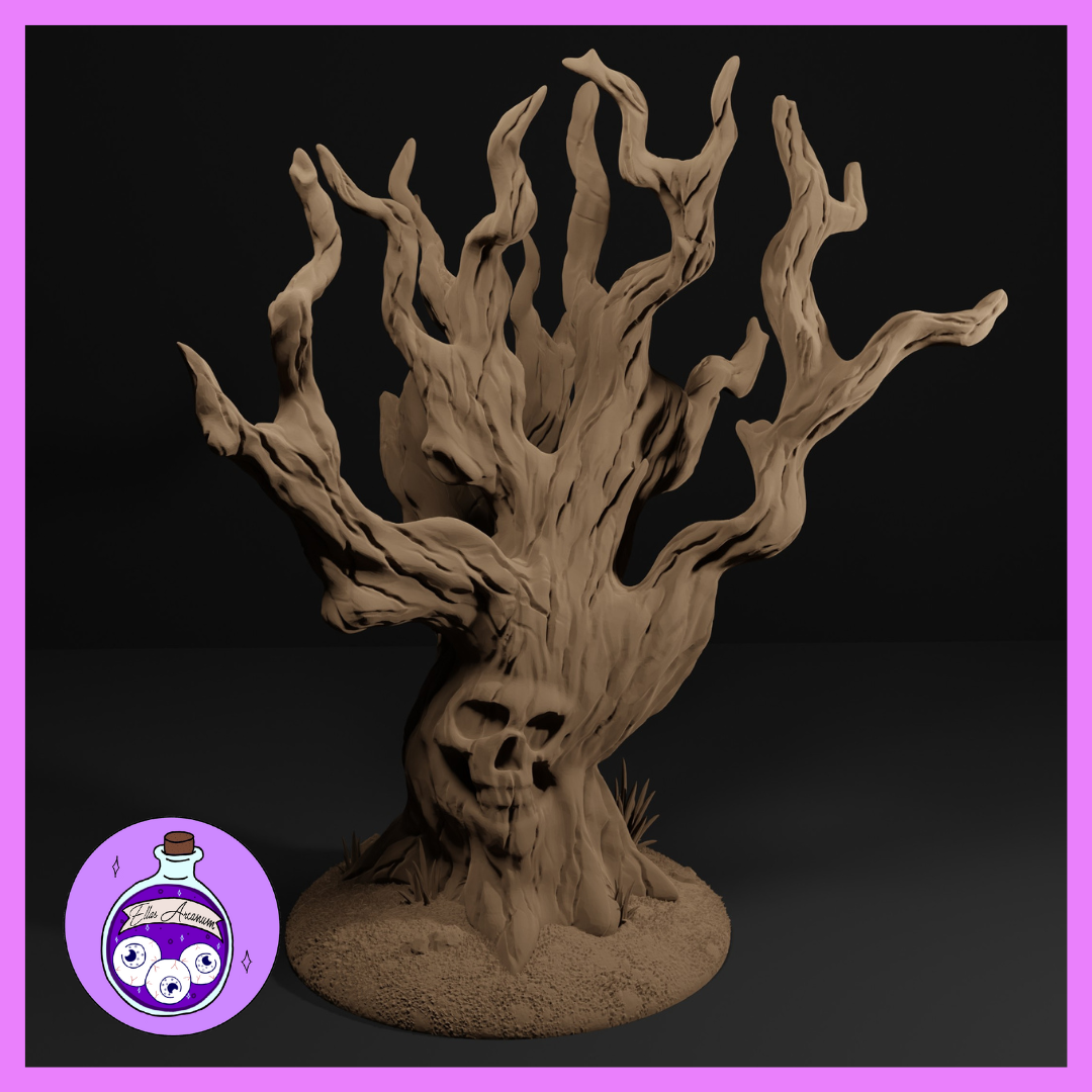 Cursed Tree 2 D&D Miniature by Ella's Arcanum MInis – MitzNSimz