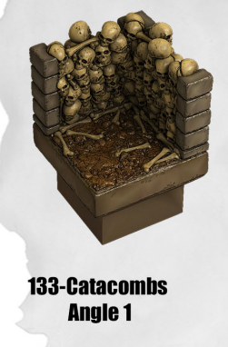 Haunted Graveyard Catacombs Angle 1 HG-133 by Dungeon Blocks – MitzNSimz