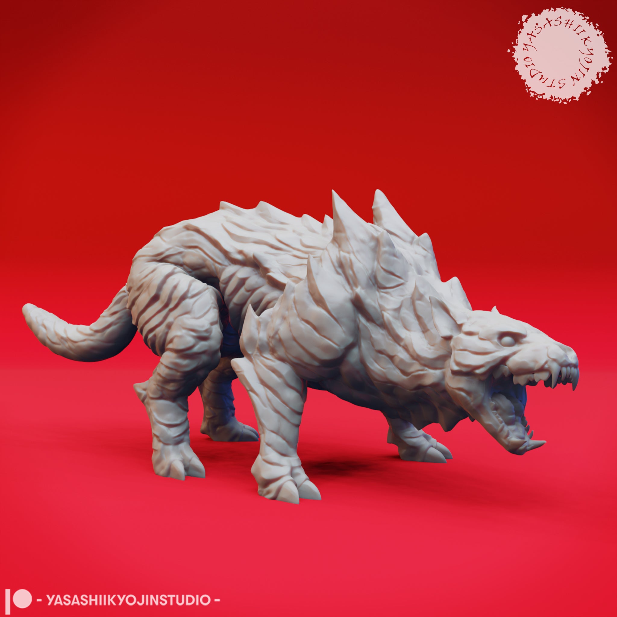 Hellhound | D&D Miniature for Avernus Campaigns – MitzNSimz