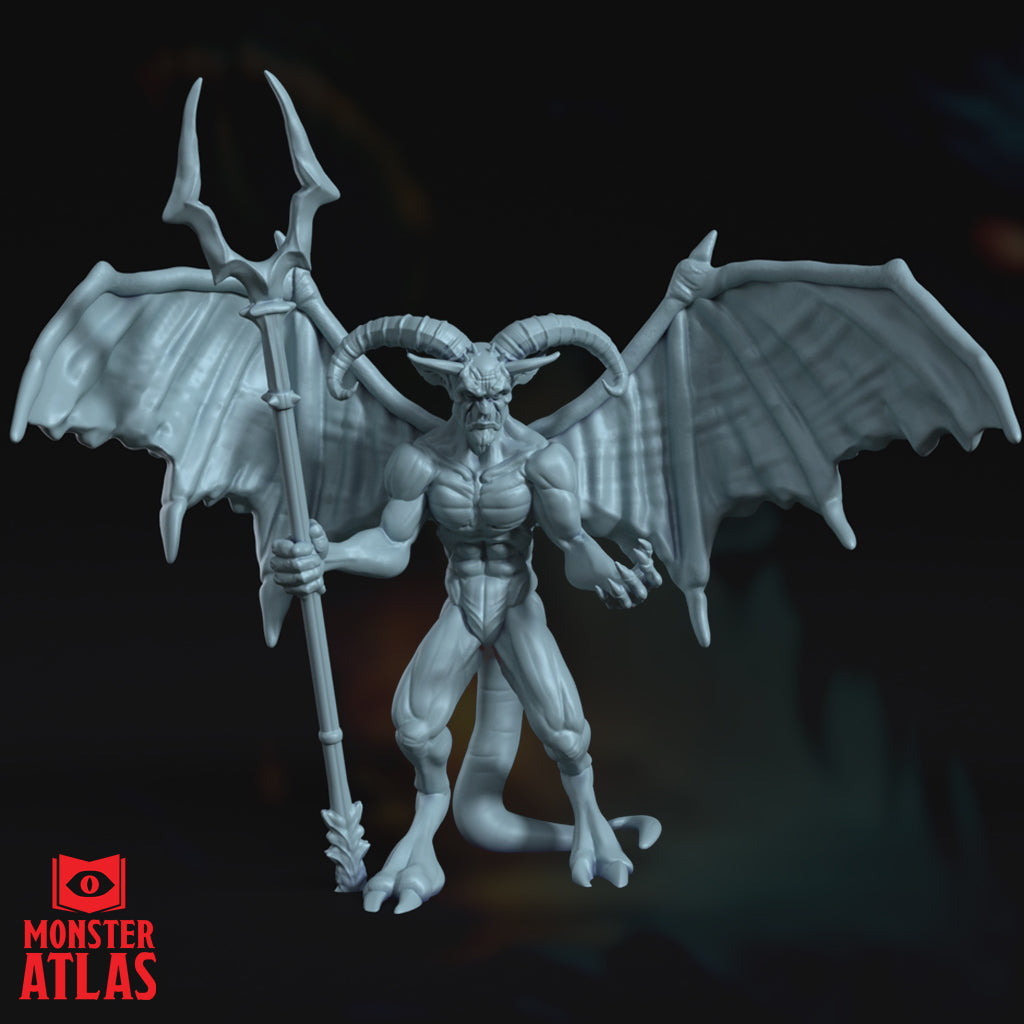 Horned Devil D&D Miniature by Monster Atlas – MitzNSimz