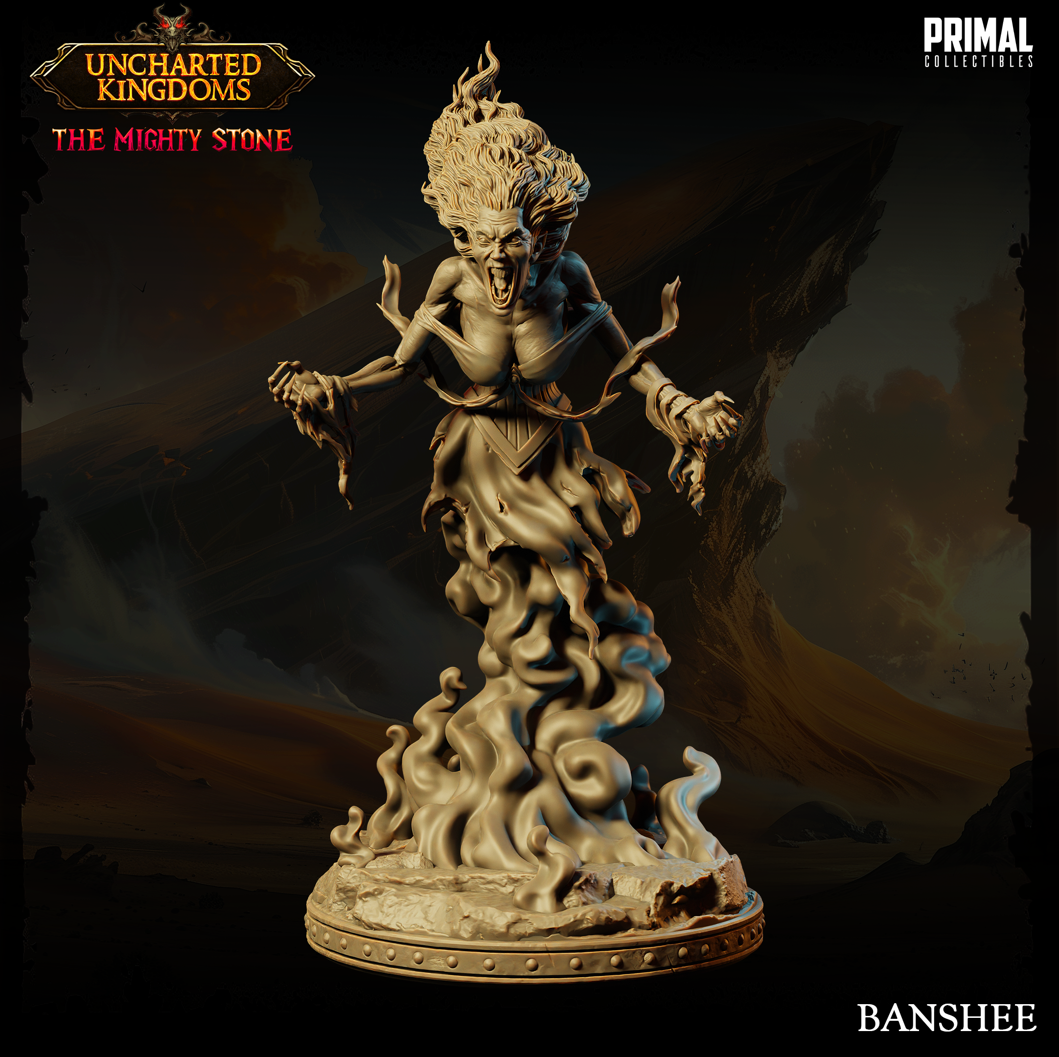 Banshee D&D Miniature by Primal Collectibles – MitzNSimz