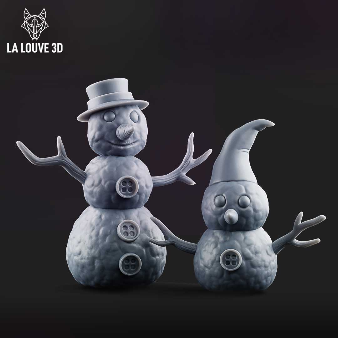 Snowmen | D&D Miniature for Feywild Campaigns – MitzNSimz