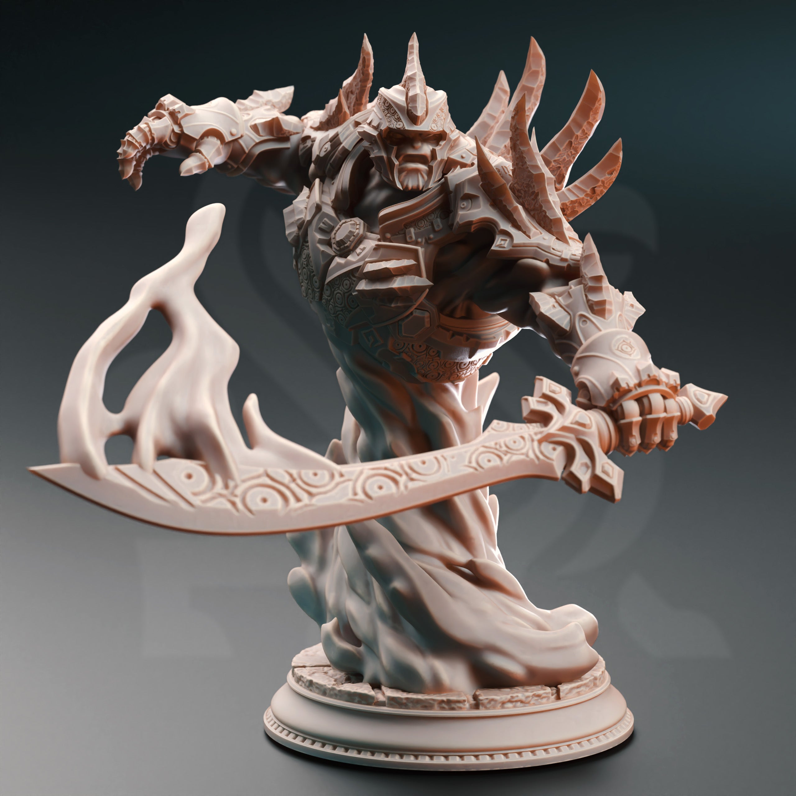 Fire Myrmidon D&D Miniature by DM Stash – MitzNSimz