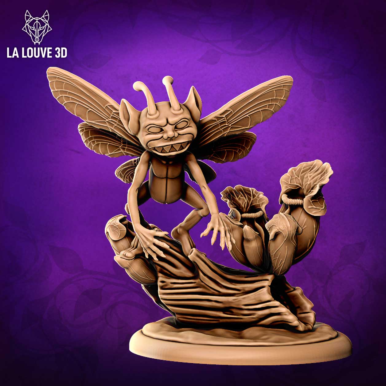 Pixie 2 D&D Miniature by La Louve 3D – MitzNSimz