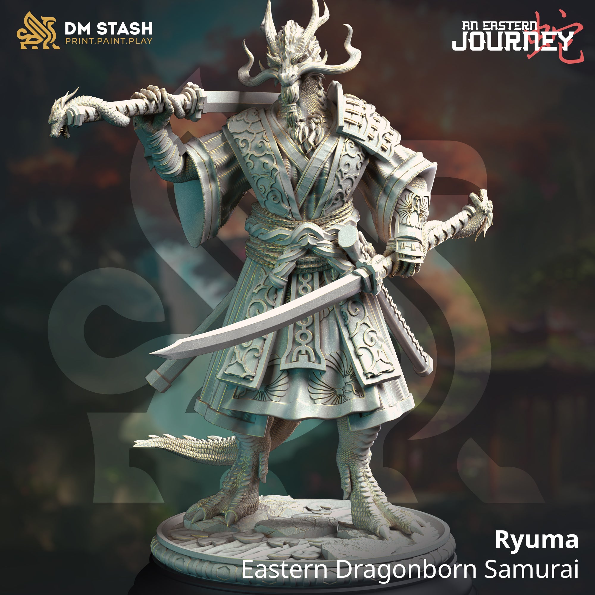 Eastern Dragonborn Samurai (Ryuma) by DM Stash – MitzNSimz