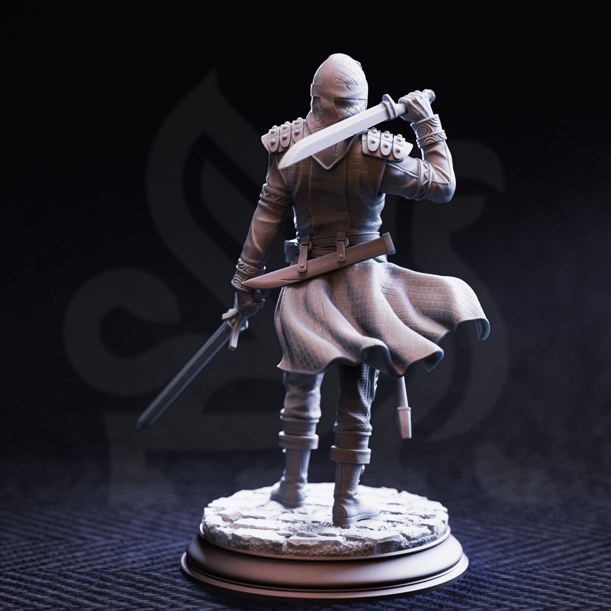 Mafia Brigand 1 (Soldier of the Underkeepers) D&D Miniature by DM Stash ...