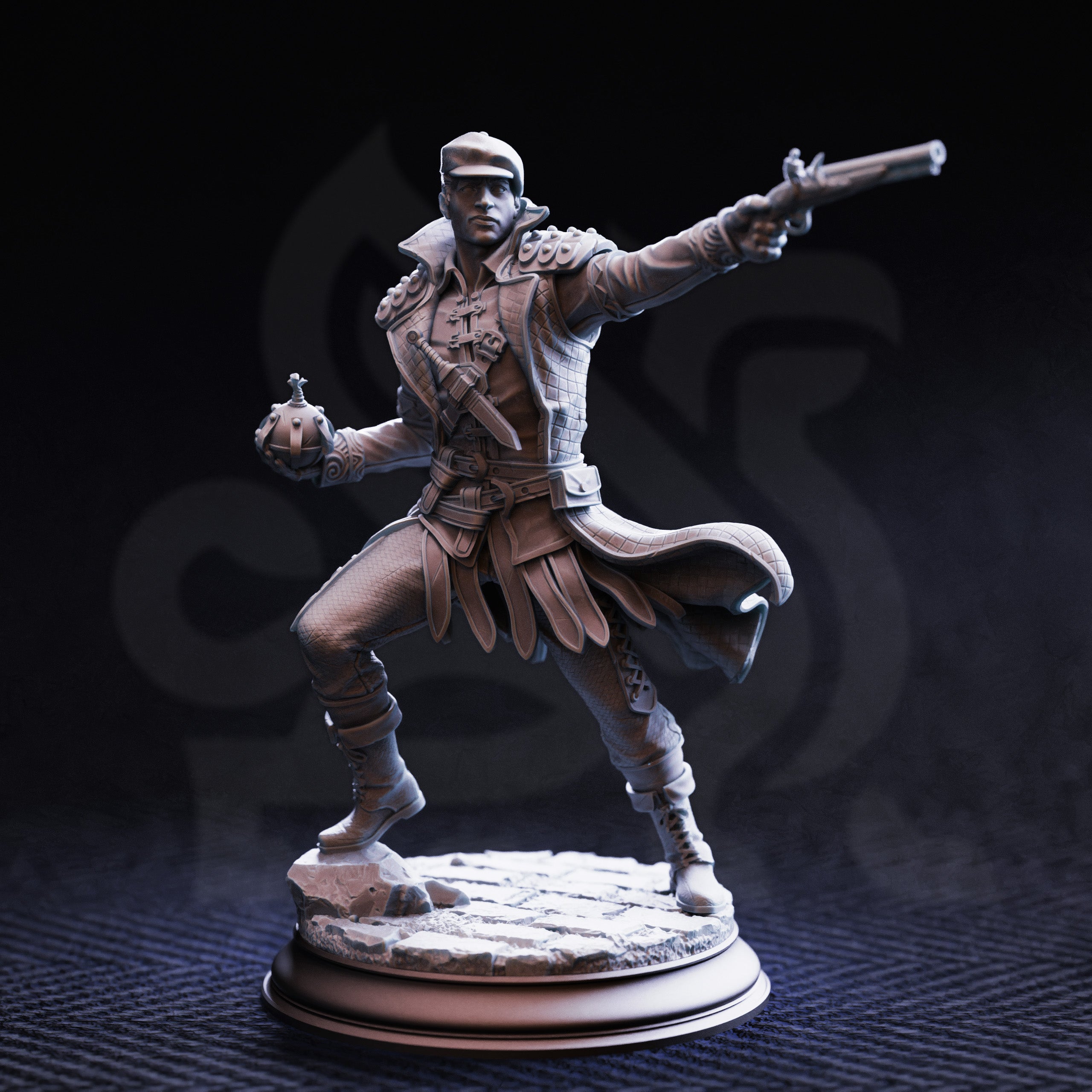 Mafia Brigand 3 (Soldier of the Underkeepers) D&D Miniature by DM Stash ...