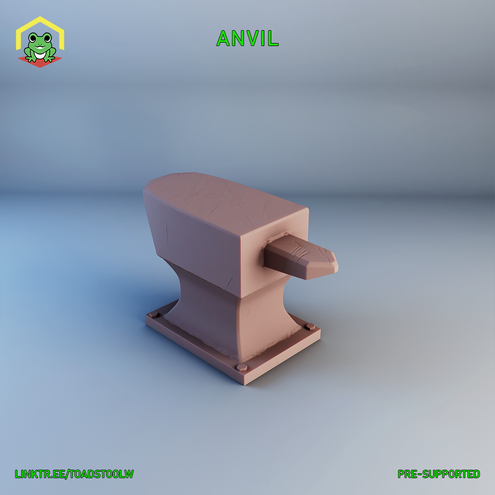 Anvil D&D Miniature by The Toadstool Weaver – MitzNSimz