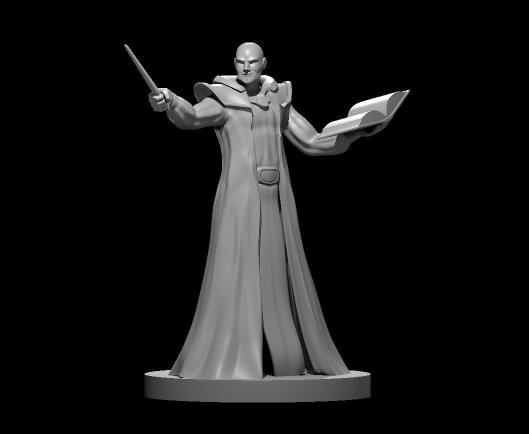 Human Male Wizard Necromancer D&D Miniature by MZ4250 – MitzNSimz