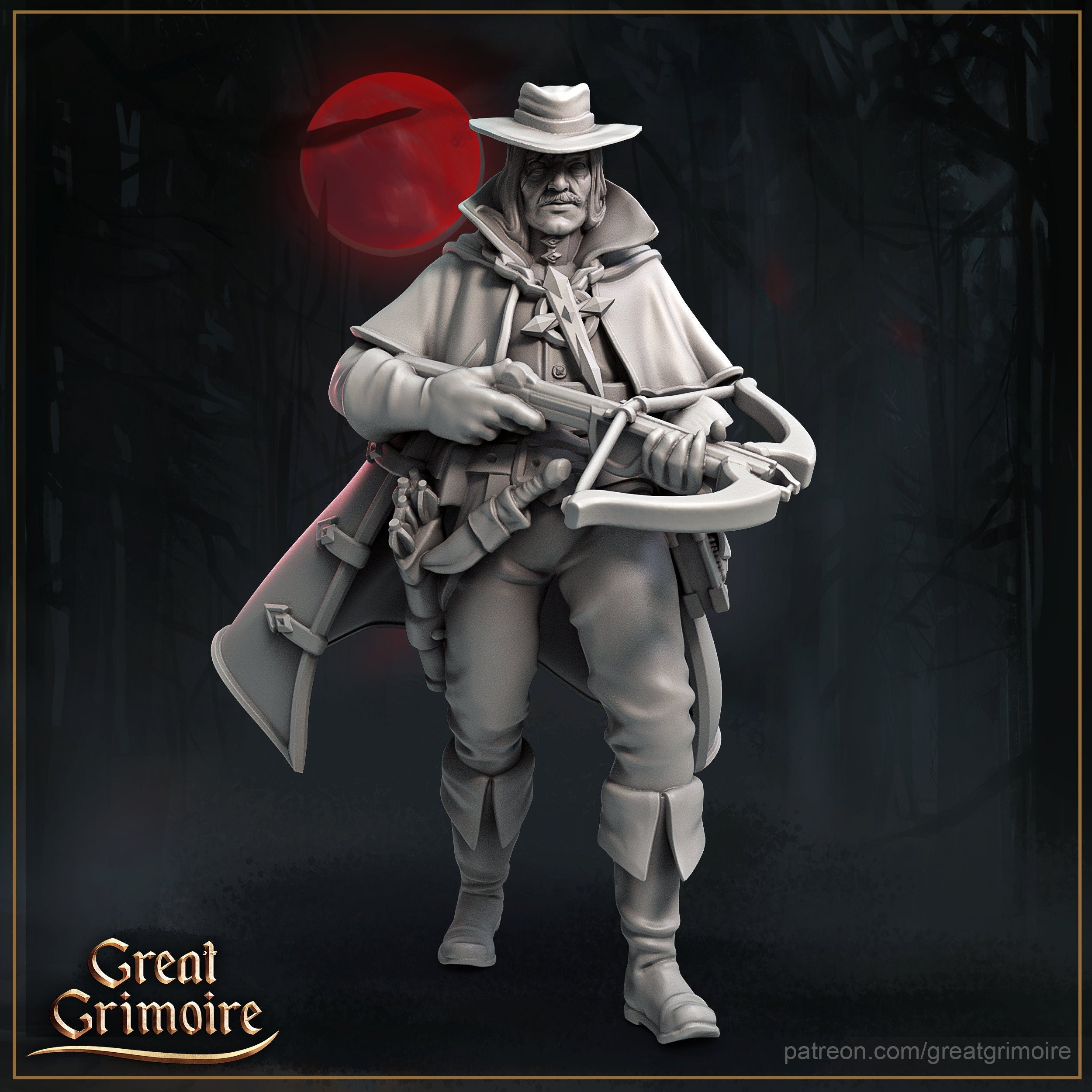 Blood Seeker | D&D Miniature for Ravenloft Campaigns – MitzNSimz